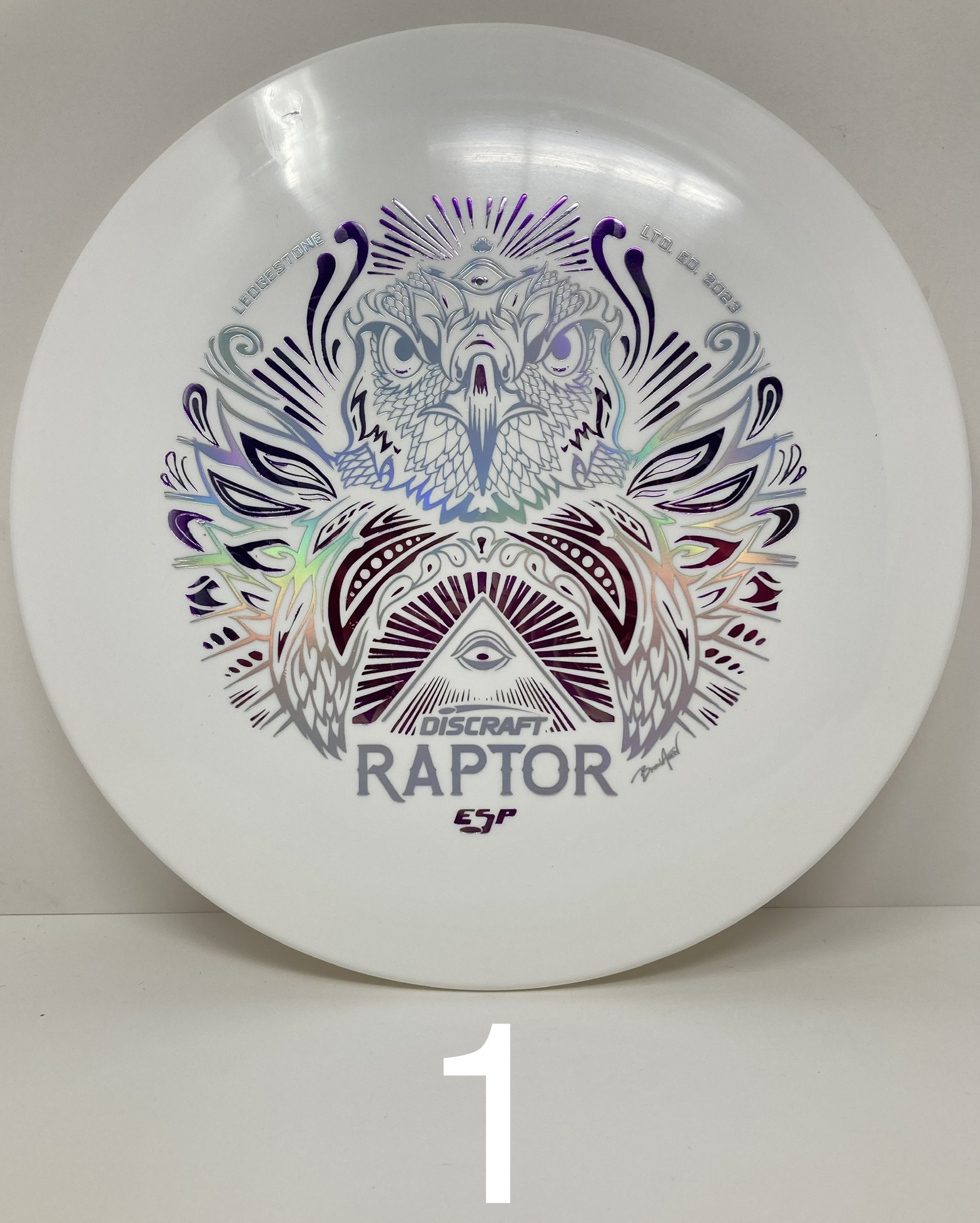 Discraft ESP White Raptor (Ledgestone 2023)