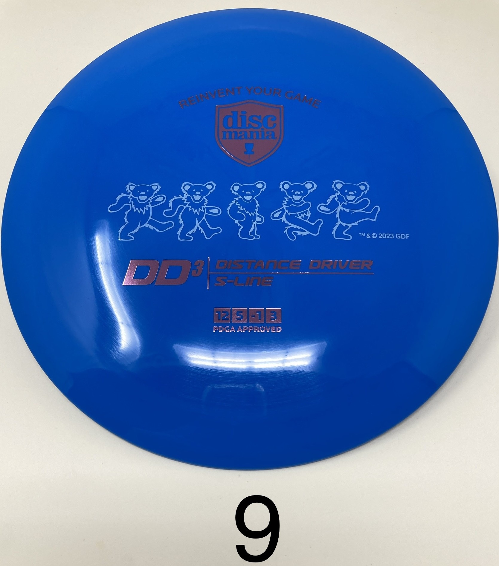 Discmania S-Line DD3 (Grateful Dead - Dancing Bears)