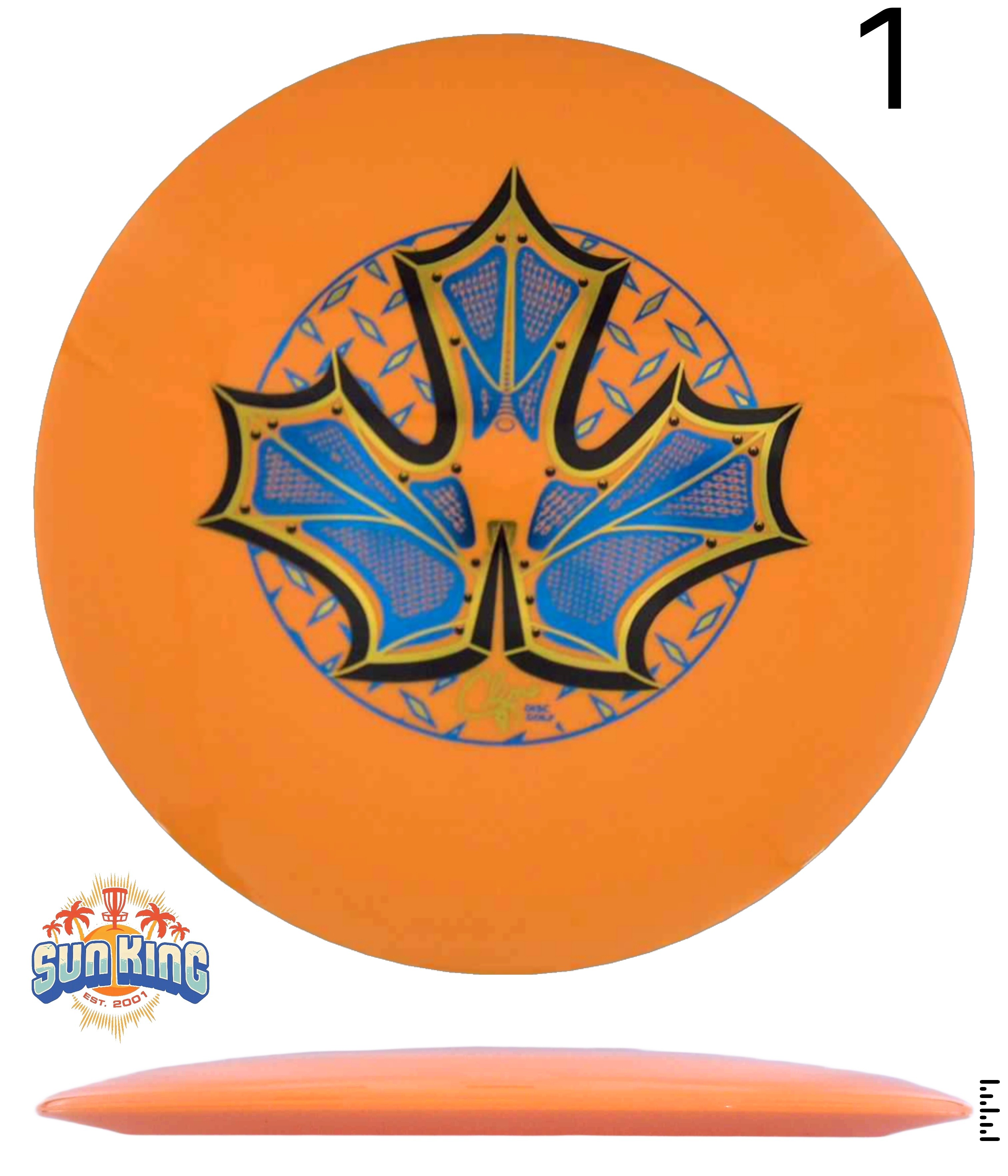 Climo Disc Golf Major Line Skyway (Iron Leaf - Triple Foil)