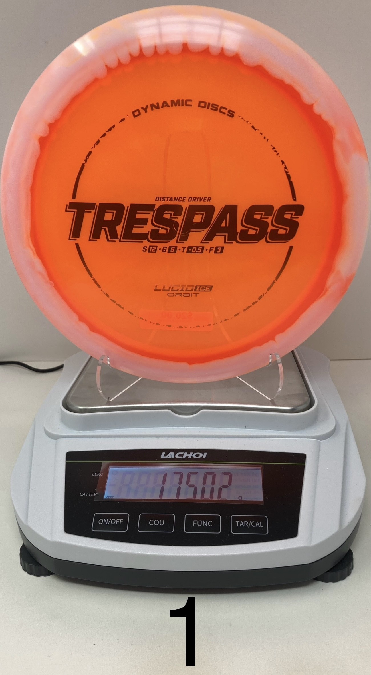 Dynamic Discs Lucid Ice Orbit Trespass