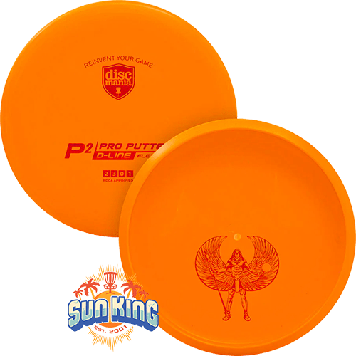 Discmania D-Line P2 Flex 2 (Sky God Mini Bottom Stamp)