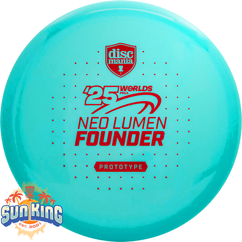 Discmania Neo Lumen Prototype Founder (Pro Worlds 2025)